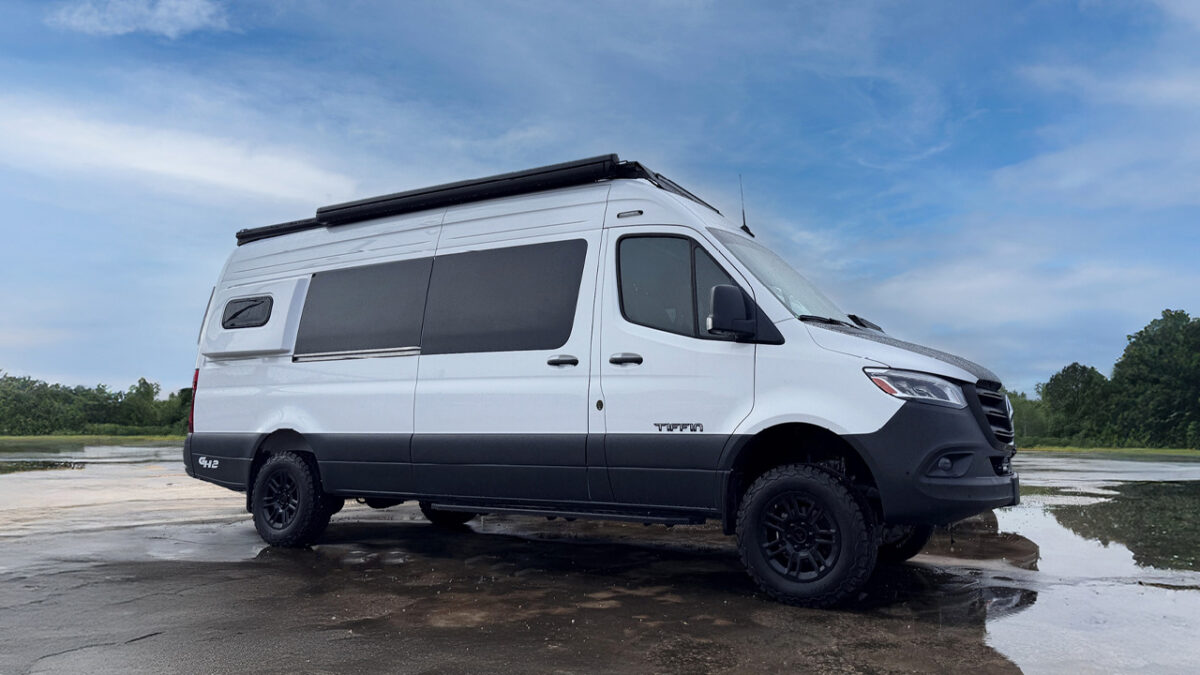 Tiffin GH2 Camper Van Built on Sprinter Chassis has Large Interior