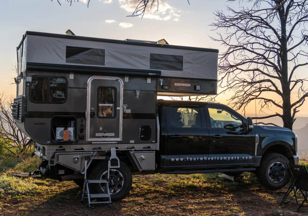 Hawk+ Pop-Up Flatbed Camper Maximizes Every Inch of Space