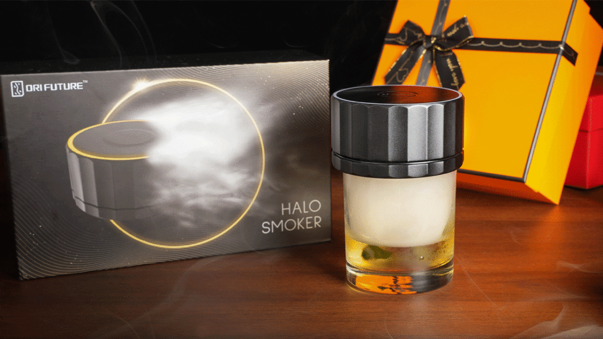 Halo Smoker Turns Your Average Booze iInto Smoky Water of Life
