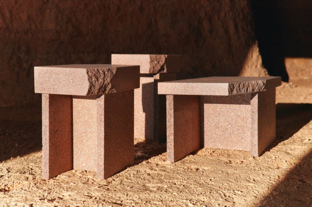 Fogia's Kern Tables by Monica Förster are Made of Waste Marble