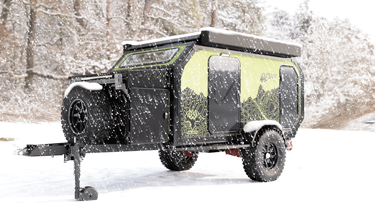 OB120 All-Season Trailer is a Full-on Adventure Basecamp