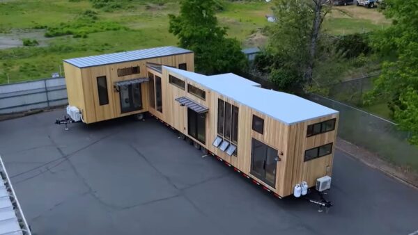 Biggest Tiny House Ever: Two Units Combined Into a Mega House