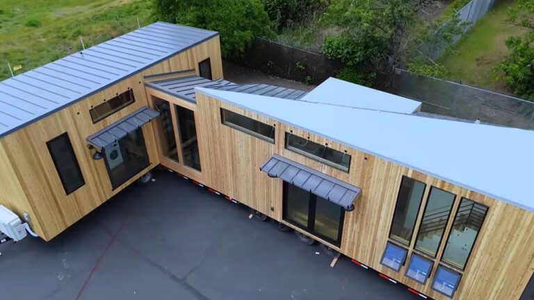 Biggest Tiny House Ever: Two Units Combined Into a Mega House