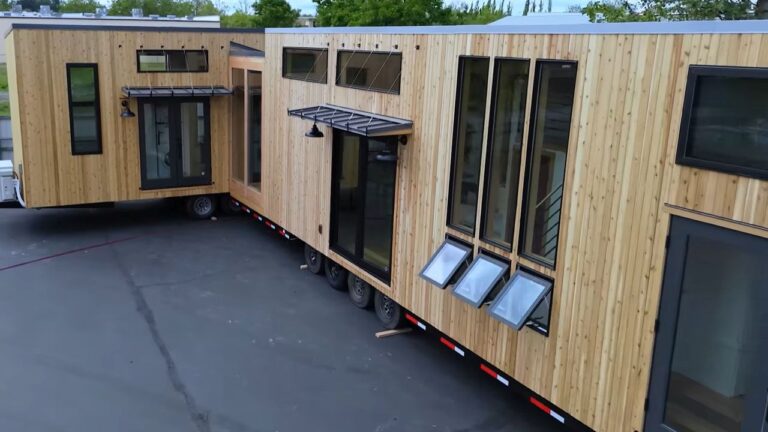 Biggest Tiny House Ever: Two Units Combined Into a Mega House