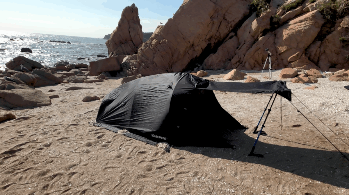 Buffalo Backpacking Air Tent, Built to Brave Weather Sans the Bulk