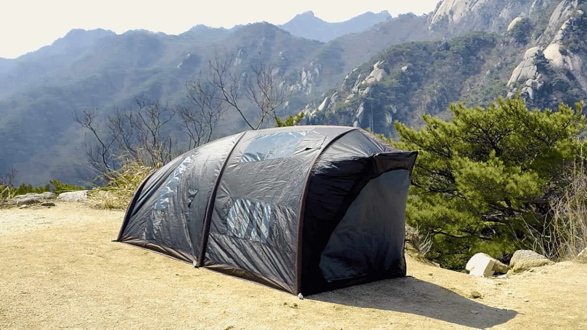 Buffalo Backpacking Air Tent, Built to Brave Weather Sans the Bulk