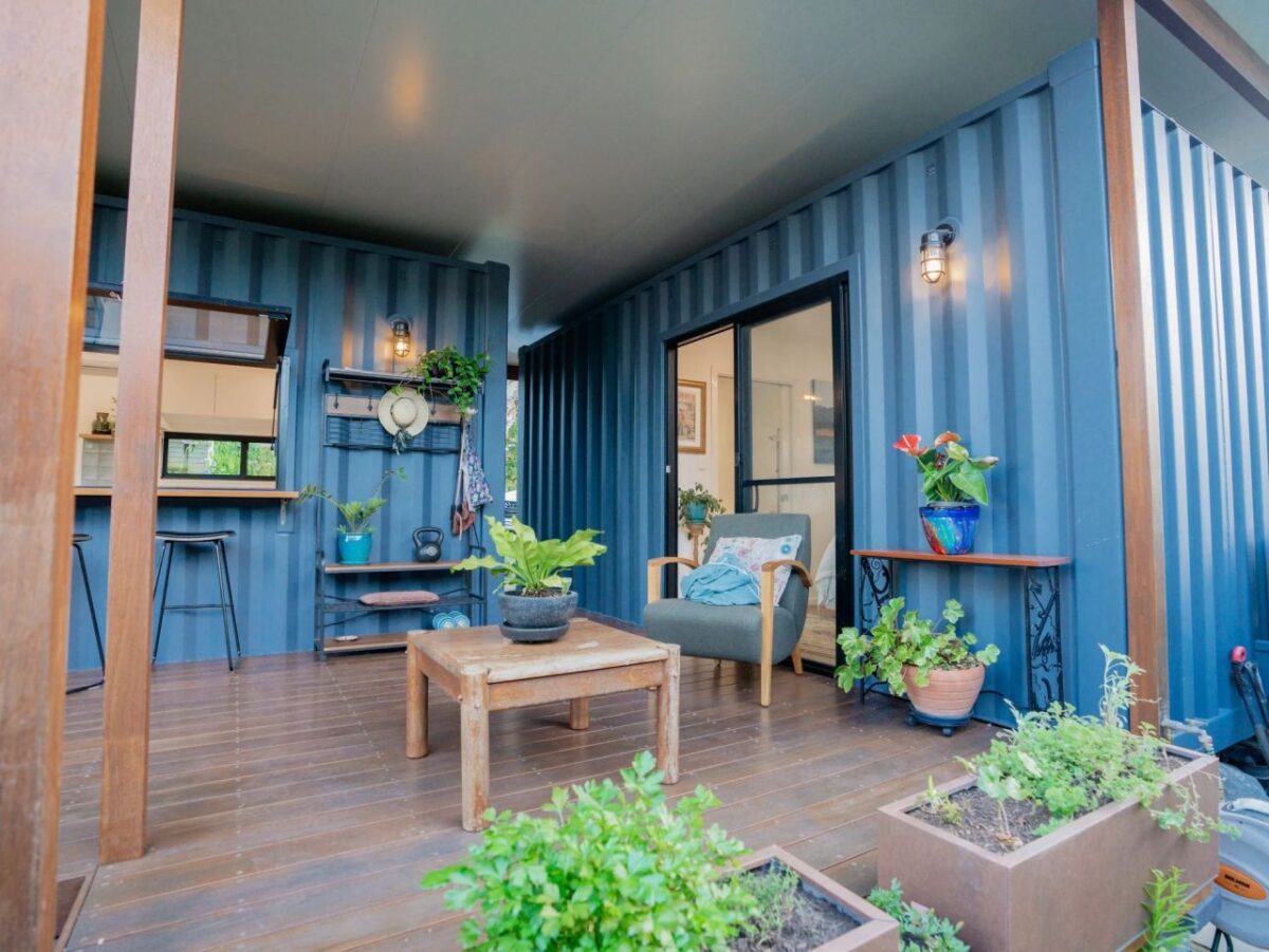 This Two Shipping Container Luxurious Tiny House is Inspirational
