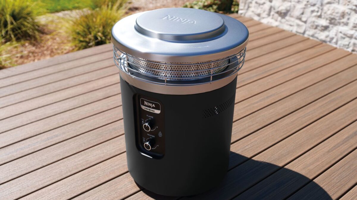 Ninja Fireside360 is 2-in-1 Smokeless Outdoor Heater Firepit