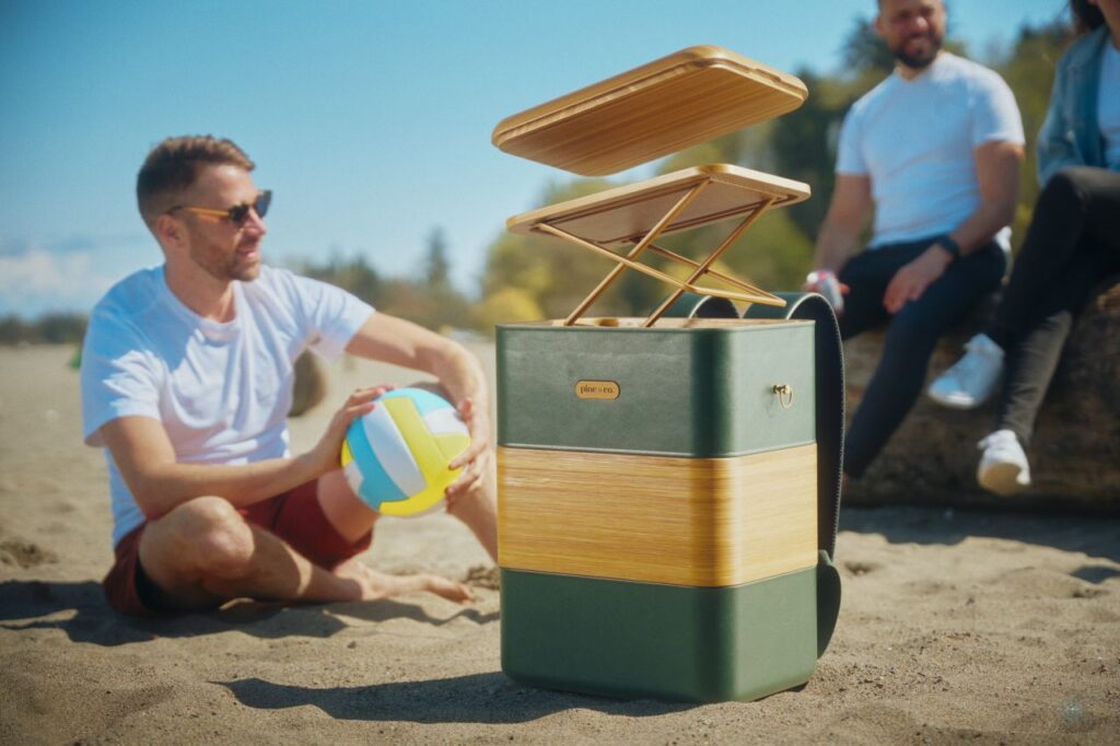 Nomad Box is All-in-one Picnic Basket, Backpack and Cooler