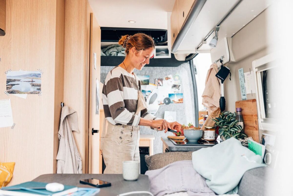Sunlight Vanlife Camper Van Features Three-Room Layout