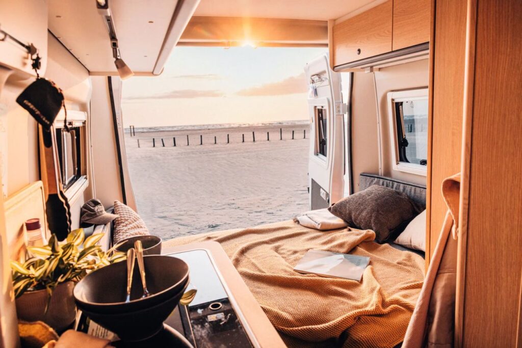 Sunlight Vanlife Camper Van Features Three-Room Layout