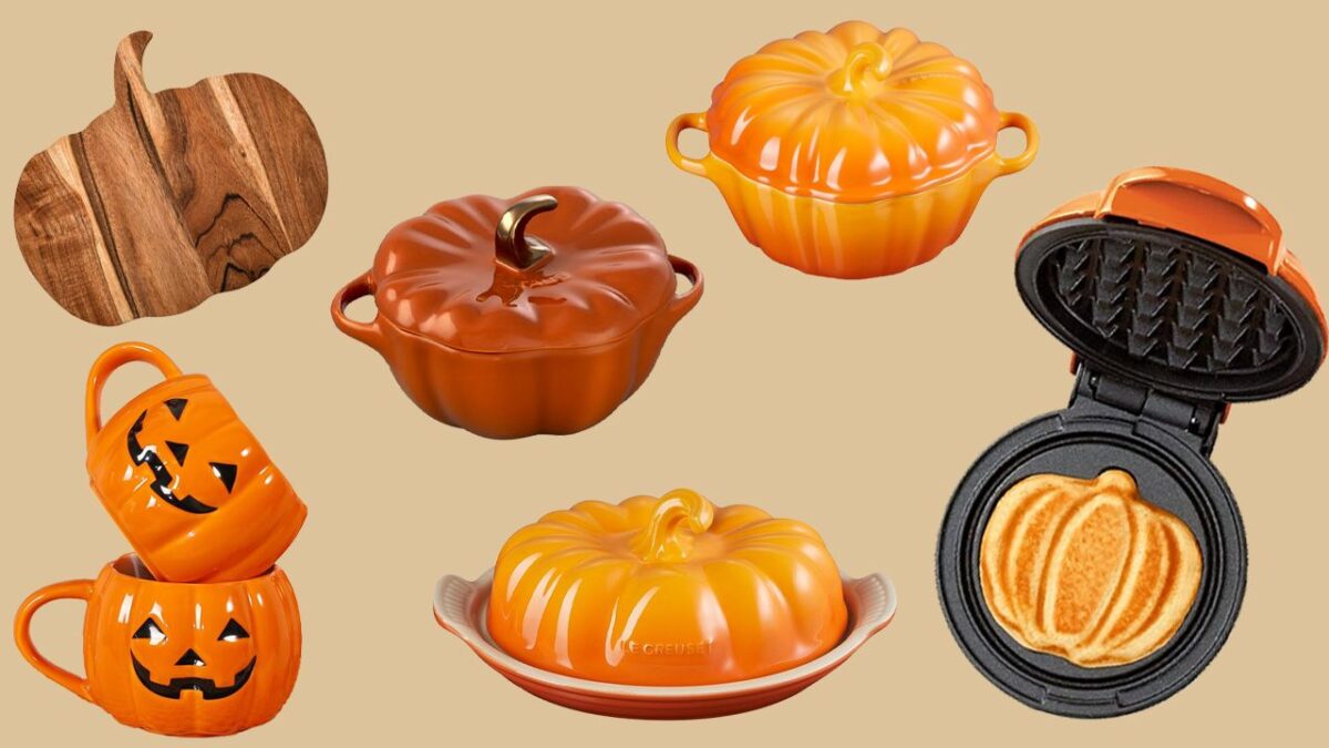 Pumpkin-Shaped Kitchenware on Amazon Perfect for Fall Hosting