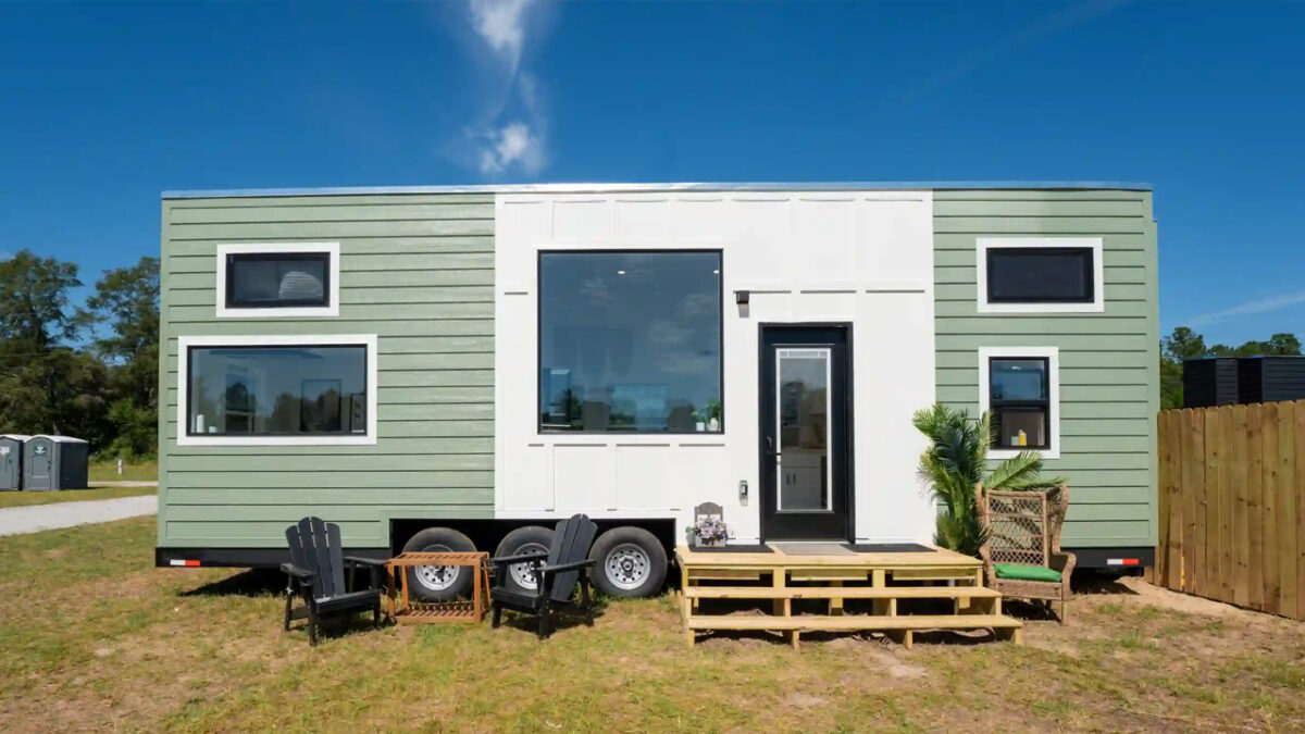 Webster Tiny House is Spacious Haven for Modern Minimalists