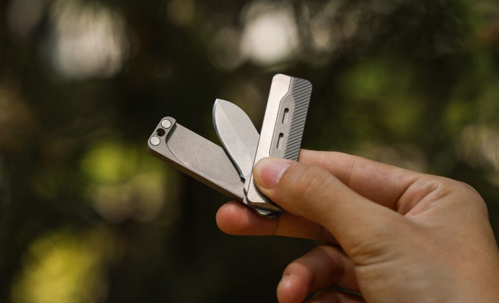 TiNova Magnetic Titanium Mini EDC Knife is Built to Last a Lifetime