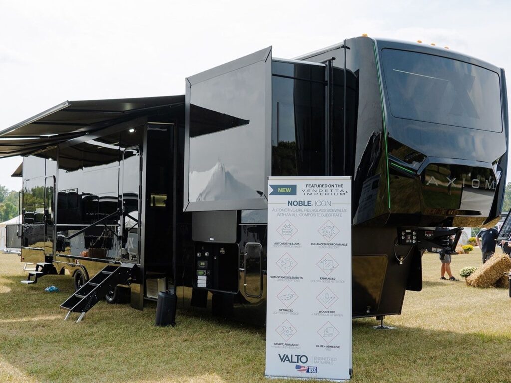 Axiom Vendetta 47 ft. Camper Sleeps 12, Hauls Your Gear Along