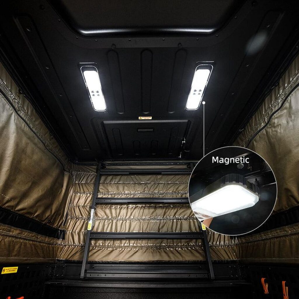 Wild Land Wingman Auto Setup Pickup Roof Tent has 2 Floors