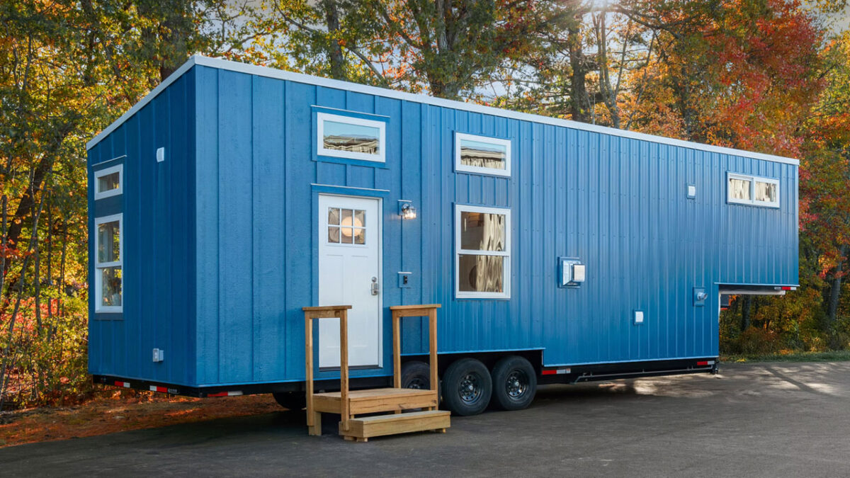 Beachcomber Tiny House Hides a Surprisingly Luxurious Interior