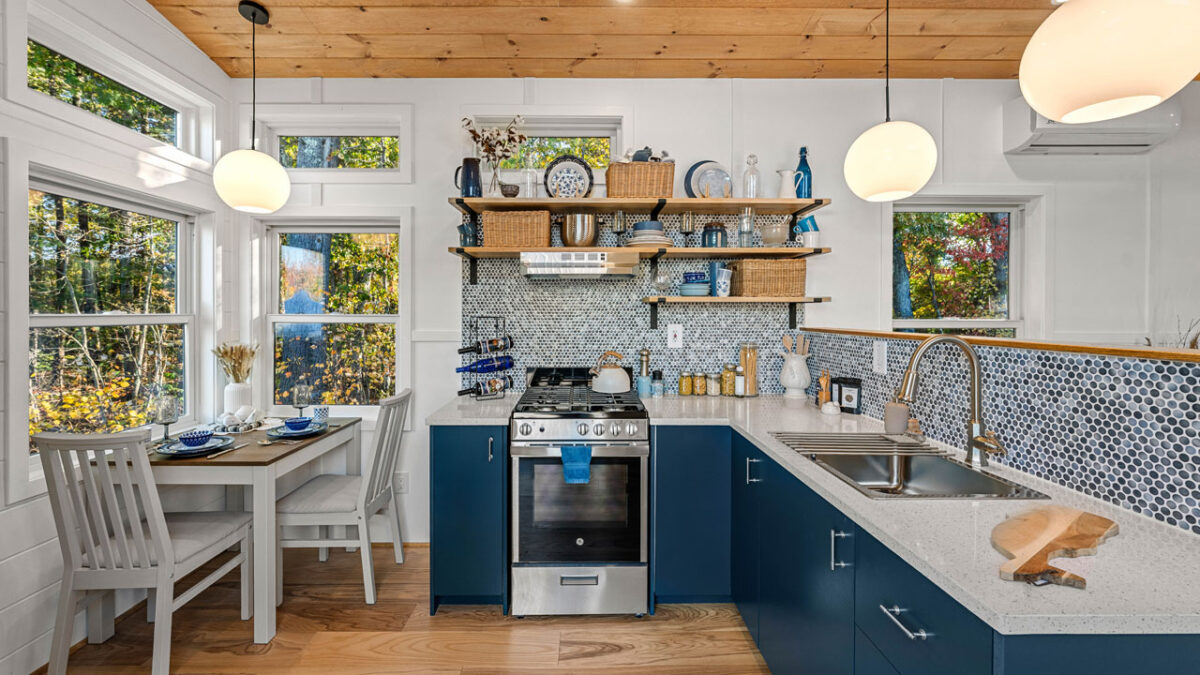 Beachcomber Tiny House Hides a Surprisingly Luxurious Interior