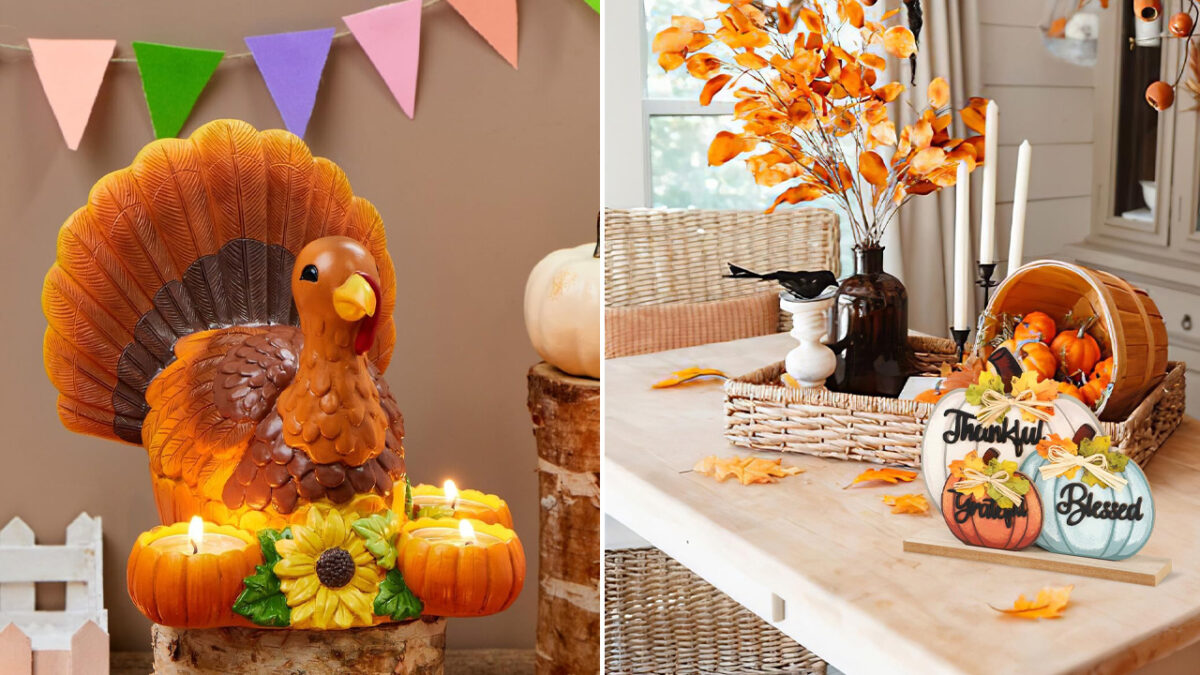 Under $50 Thanksgiving Tabletop Décor Items to get From Amazon