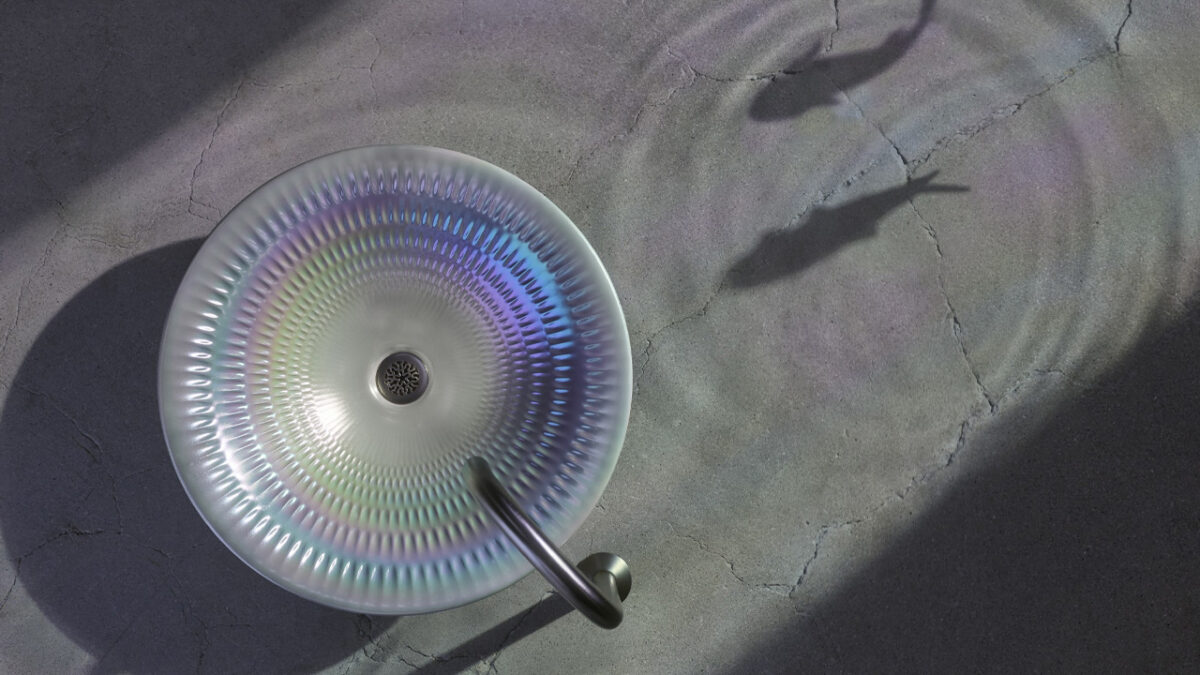David Franklin x Kohler Pearlized Sink to Debut at Design Miami