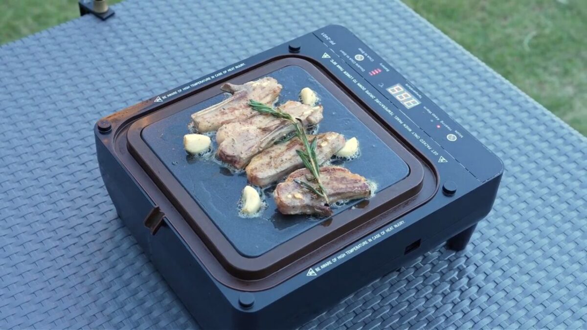 NexGrill is Battery-Powered Portable Grill for RV Enthusiasts