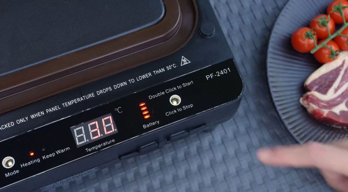 NexGrill is Battery-Powered Portable Grill for RV Enthusiasts