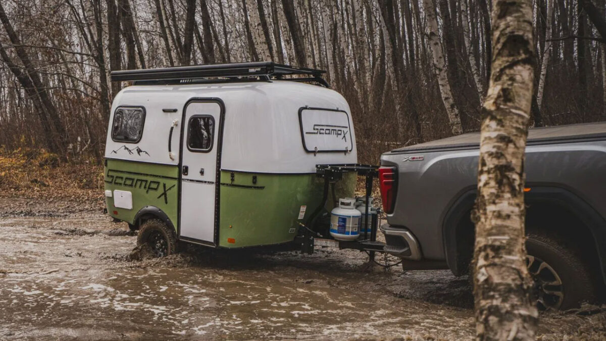 Scamp Trailers Launches Its First Off-Road, Fully Off-Grid Camper