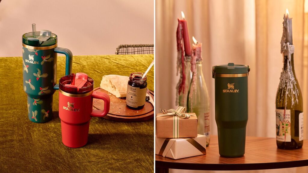 Stanley Drops 2025 Holiday Collection With Festive Colors & Prints