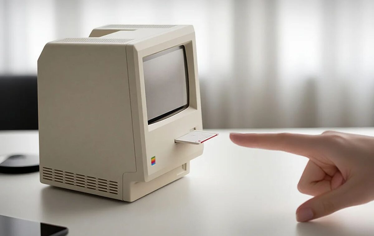 Kokogol Maclock is Miniaturized 1984 Macintosh That Tells Time