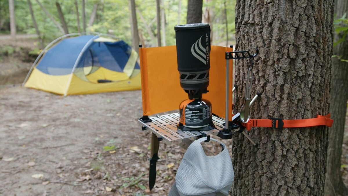 Kimberlite Table Mounts to Trees, Converts into Multiple Setups