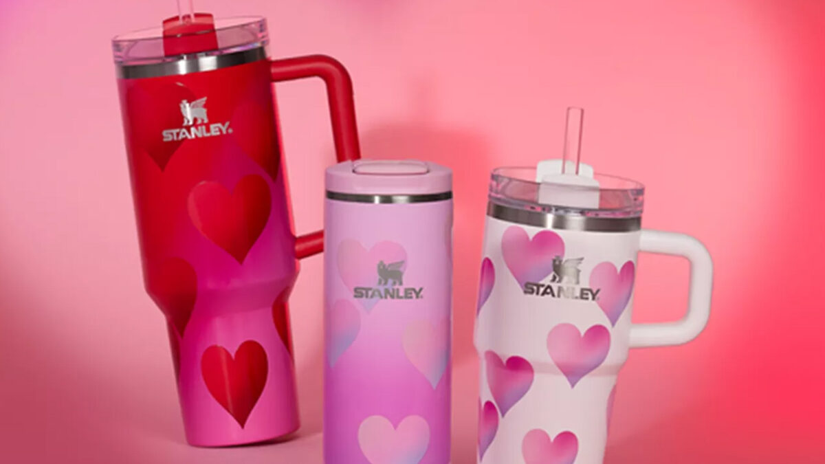 Target x Stanley Valentine’s Tumbler Collection Offers Hydration With Love