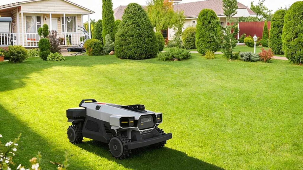 Airseekers Tron Ultra Lawn 4WD Mower Debuts at CES 2026