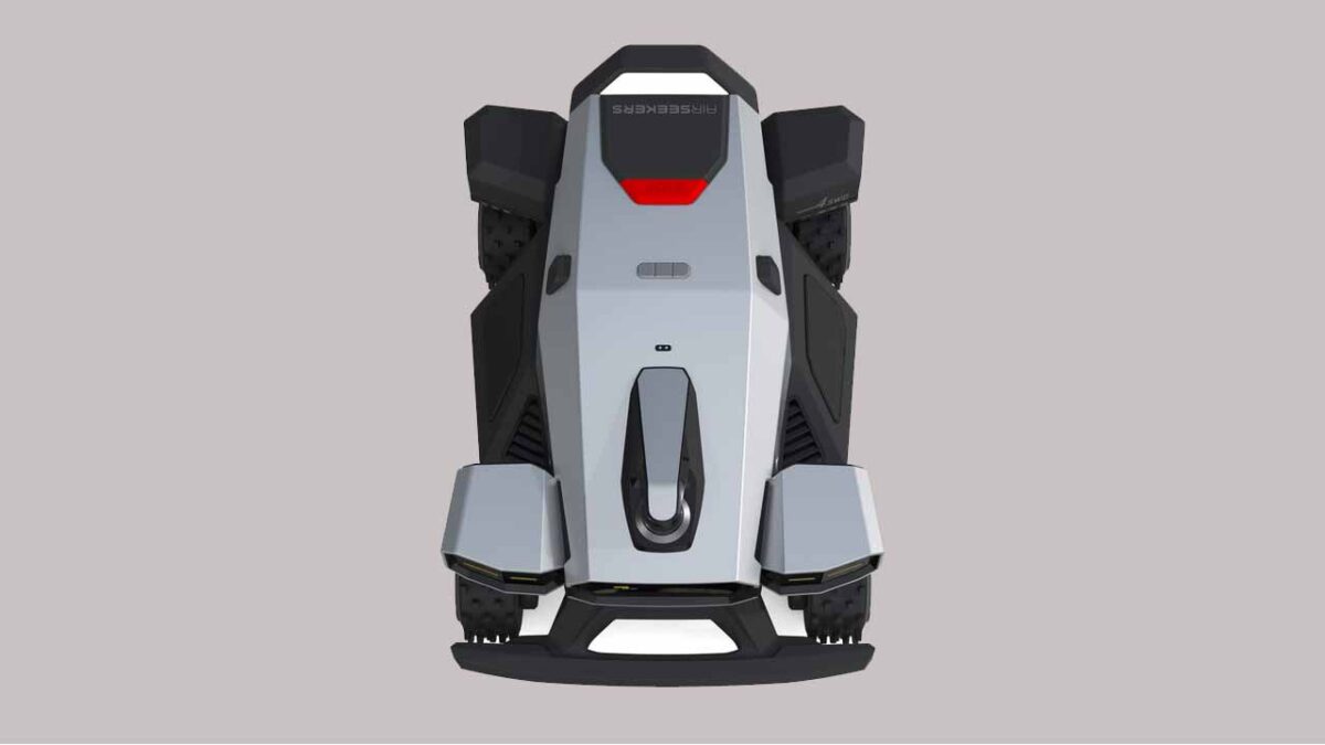 Airseekers Tron Ultra Lawn 4WD Mower Debuts at CES 2026
