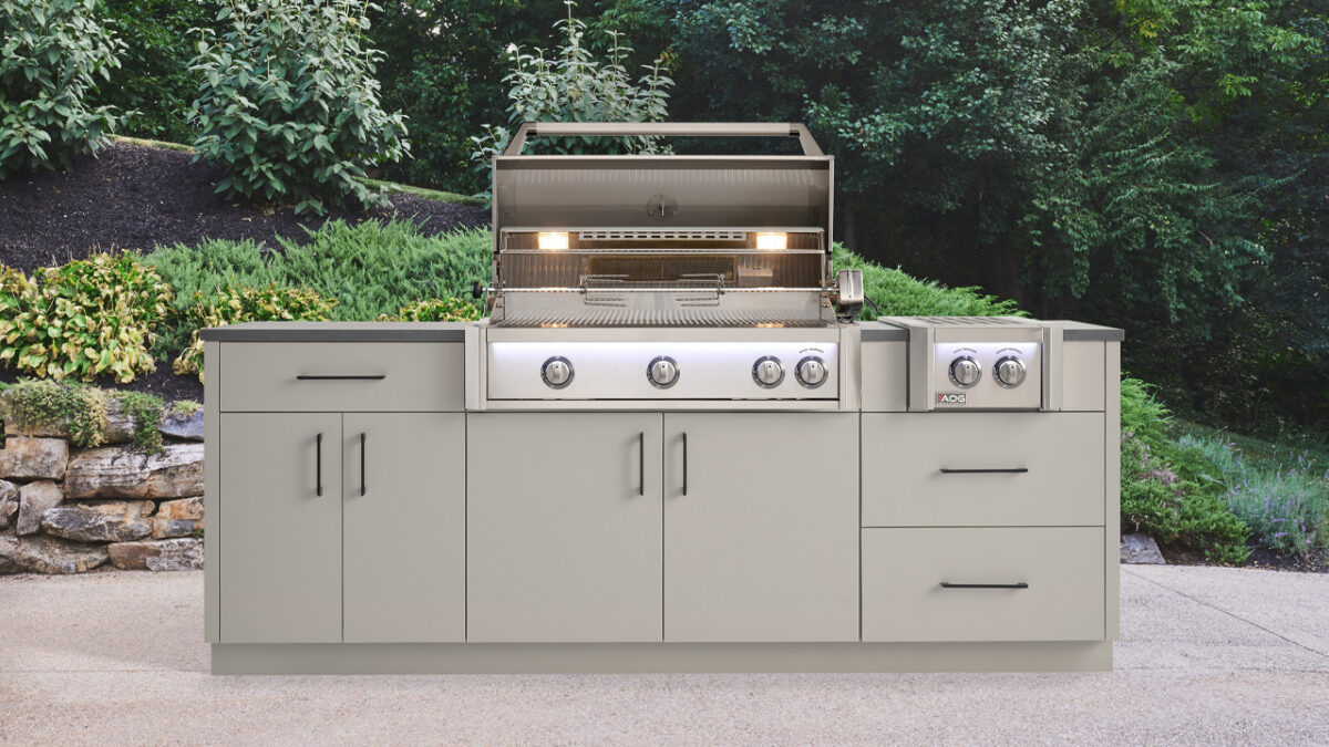 American Outdoor Grill Adds Built-In LED Lights to New Grills for KBIS