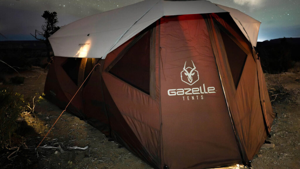 Gazelle Backcountry T10 Tent Sets Up Quickly Within 90 Seconds