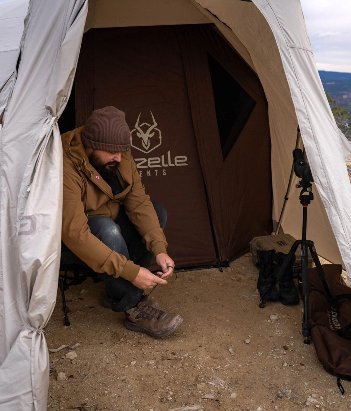 Gazelle Backcountry T10 Tent Sets Up Quickly Within 90 Seconds