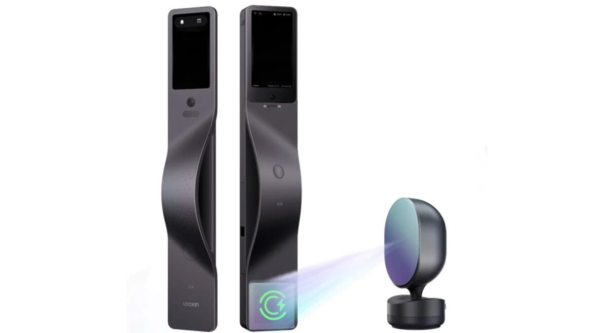 Lockin V7 Max Smart Lock Never Needs Recharging