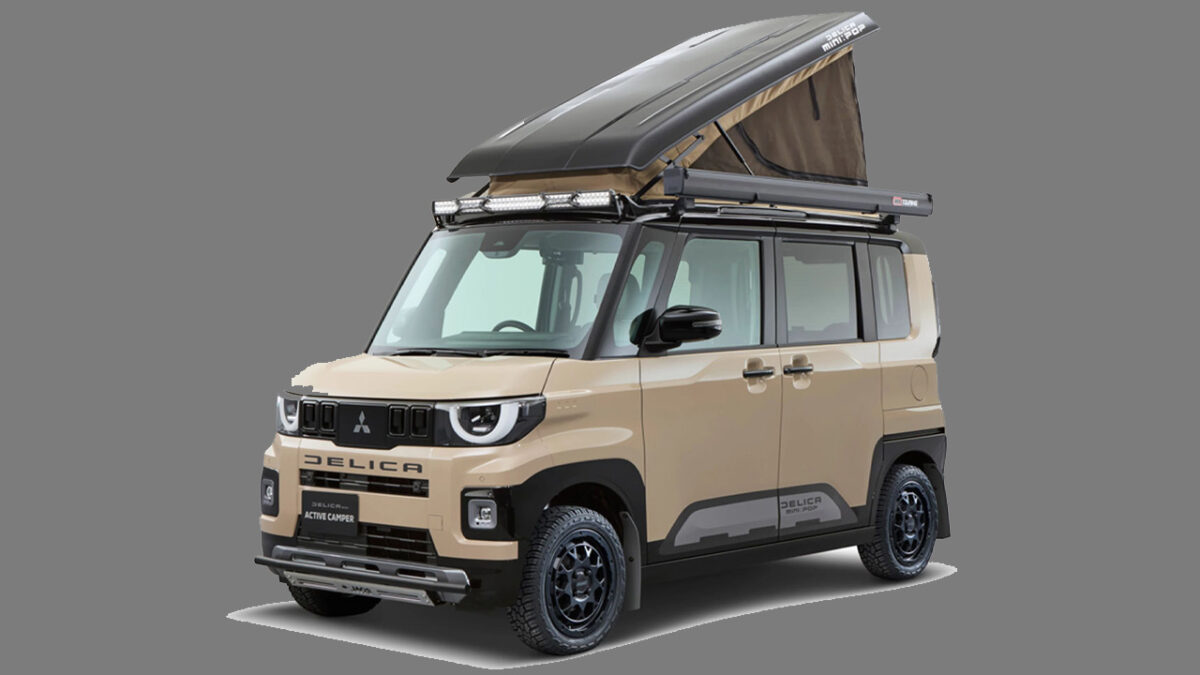 Mitsubishi Showcases Delica Mini Active Camper in Tokyo