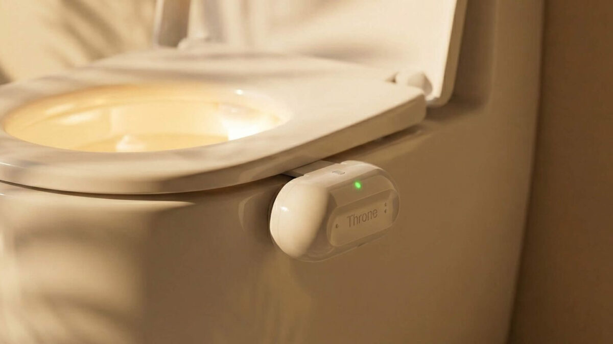 Throne Transforms Toilet Seat Into Personal Gut Health Tracker