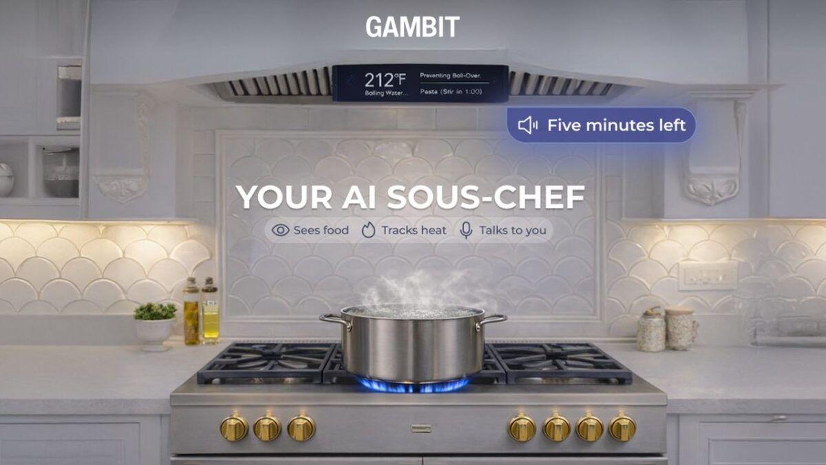 Gambit AI-Powered Kitchen Assistant Helps You Cook Better