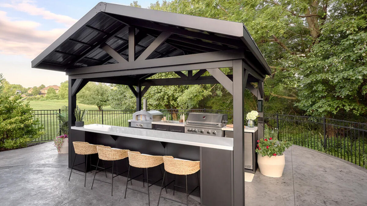 Range Outdoor Living Launches $15K Lancaster Galley Kitchen