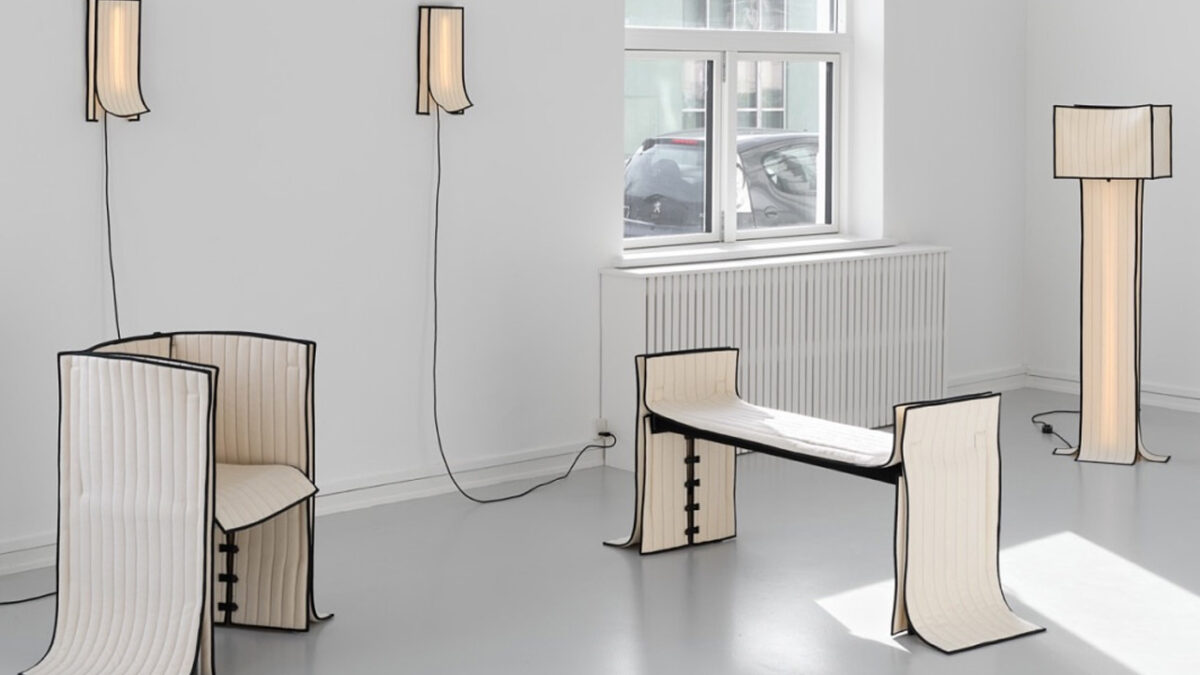 Raiments Treats Textiles as Garments Draping Naturally Over Frames