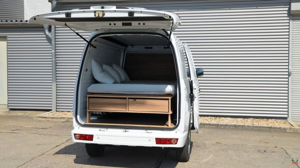 ARI 458 Pro Electric Van Turns Into Germany's Smallest Motorhome