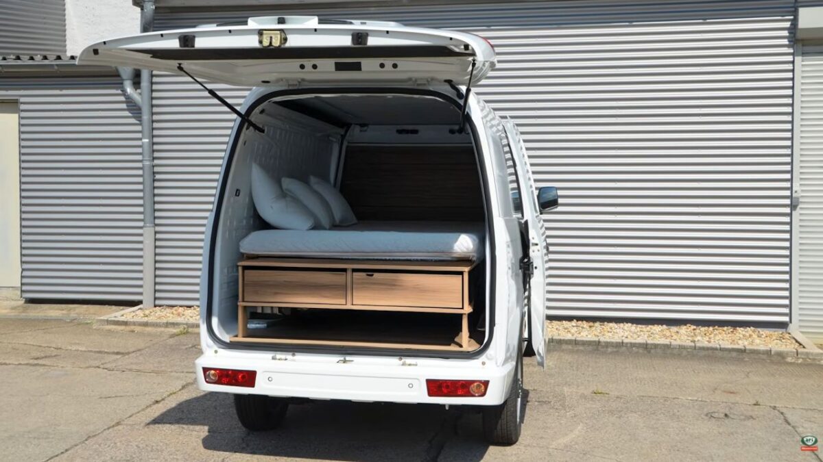 ARI 458 Pro Electric Van Turns Into Germany's Smallest Motorhome