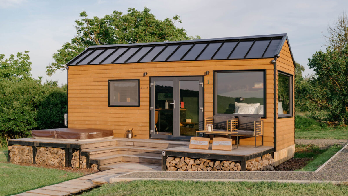 $90K Amsterdam is a No-Nonsense Tiny House for Two