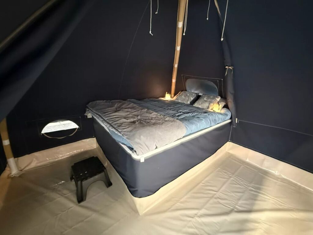 Karsten Tent on Wheels Offers Elevated Bed, Extra Floor Space