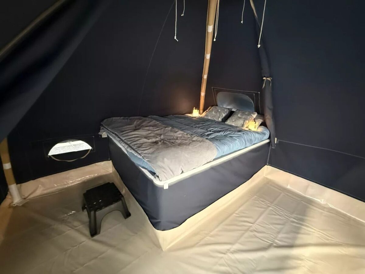 Karsten Tent on Wheels Offers Elevated Bed, Extra Floor Space