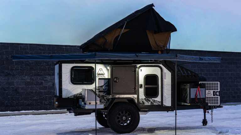 Skookum Pop-Up Camper is Built to Withstand Canadian Cold