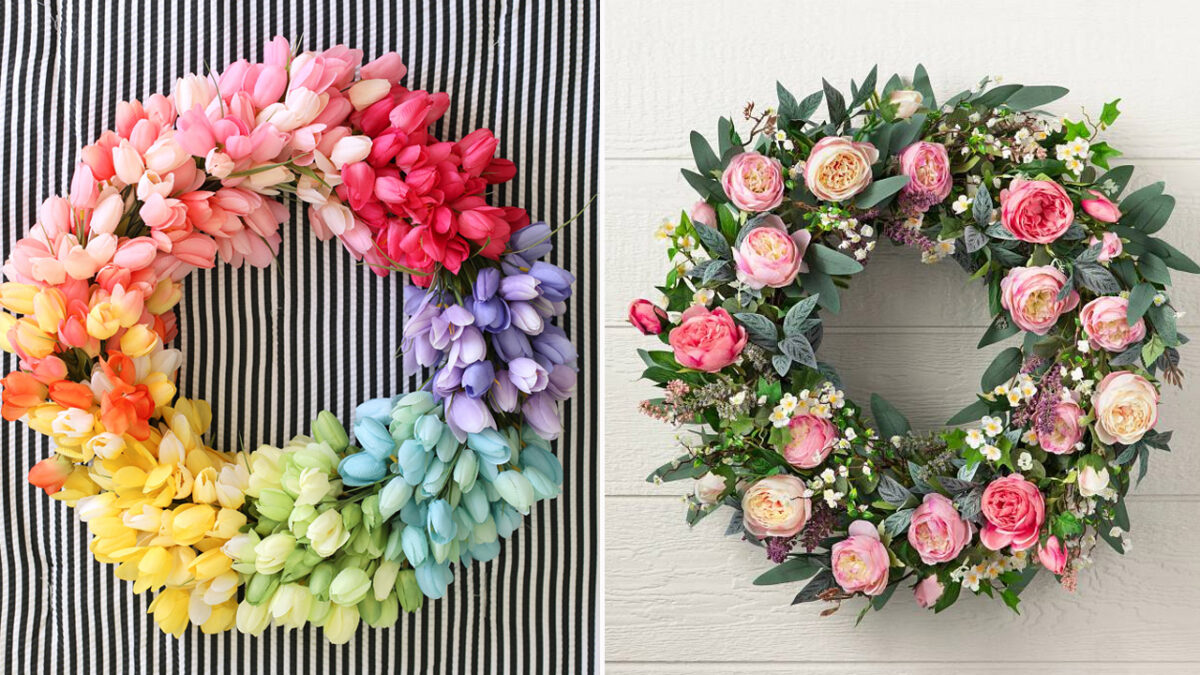 Easy DIY Spring Wreath Ideas to Try This Blossom Season