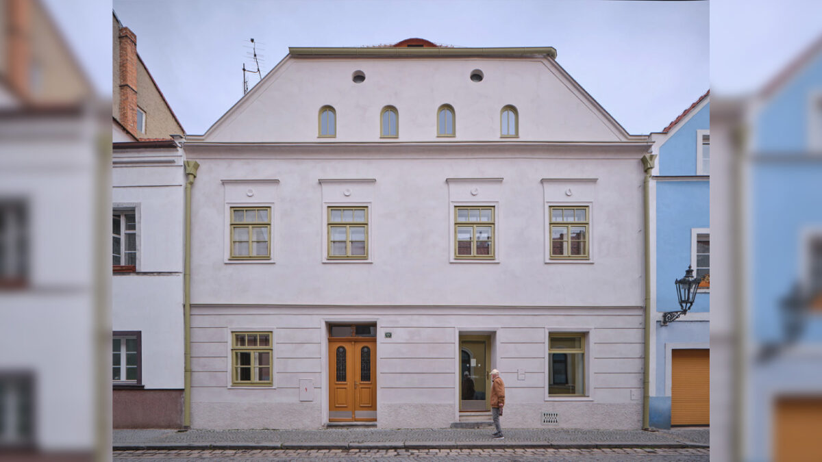 This Wes Anderson-Coded Guesthouse was a Ruined Townhouse